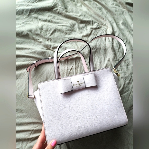kate spade | Bags | Pink Kate Spade Matthews Street Camplin Satchel New ...